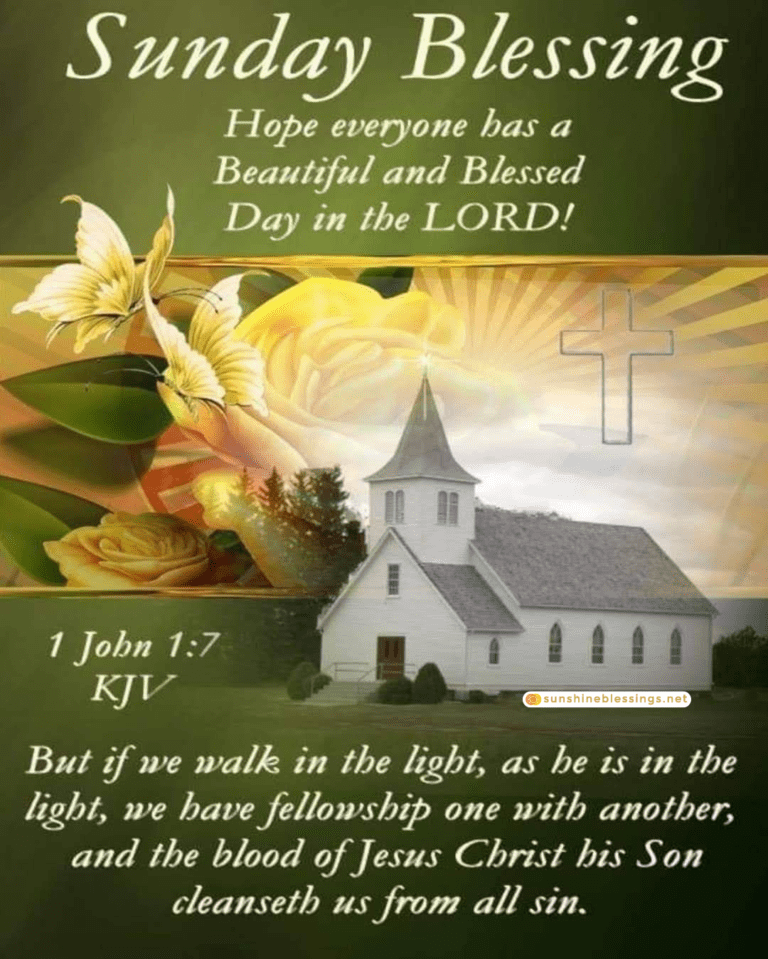 100+ Sunday Blessings Images To Bless Your Sunday