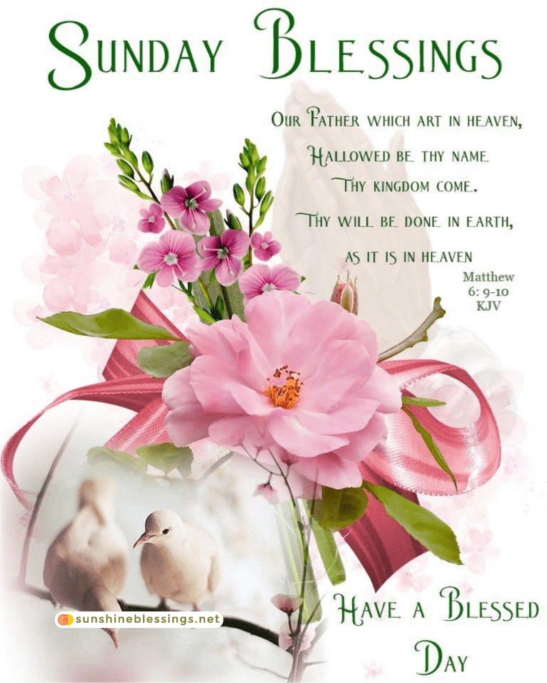 100+ Sunday Blessings Images To Bless Your Sunday