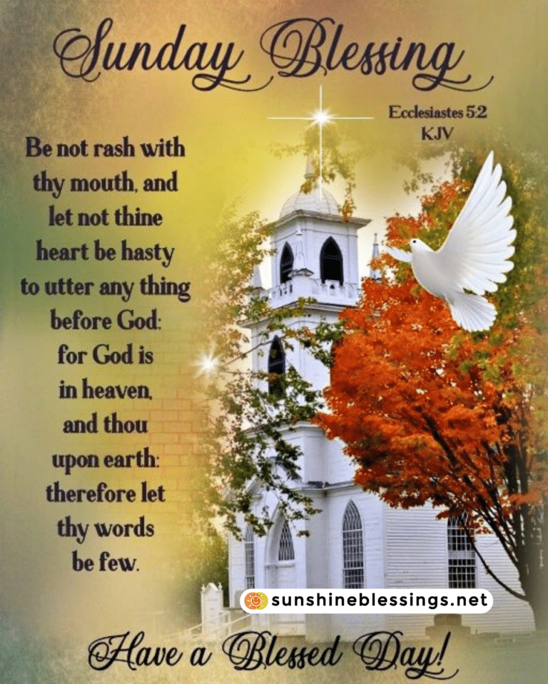 100+ Sunday Blessings Images To Bless Your Sunday
